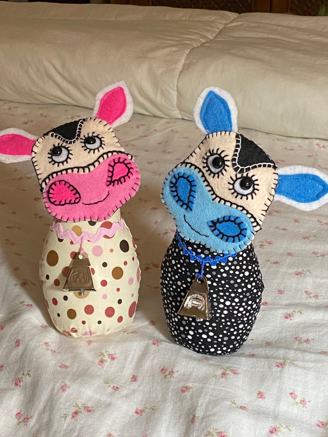 Cow Shelf Sitter Doll Lisa Pay Design OOAK Free Shipping - Etsy