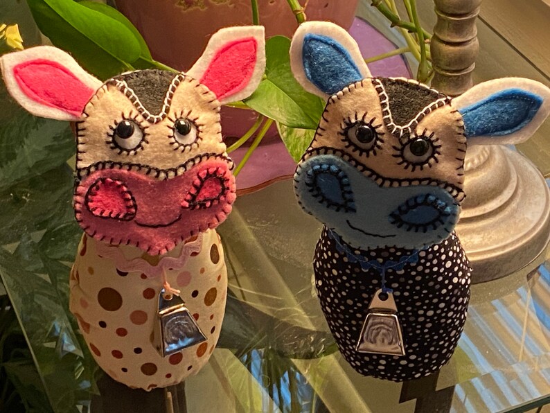 Cow Shelf Sitter Doll Lisa Pay Design OOAK Free Shipping - Etsy