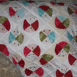 Rag Quilt Circle Design - Etsy