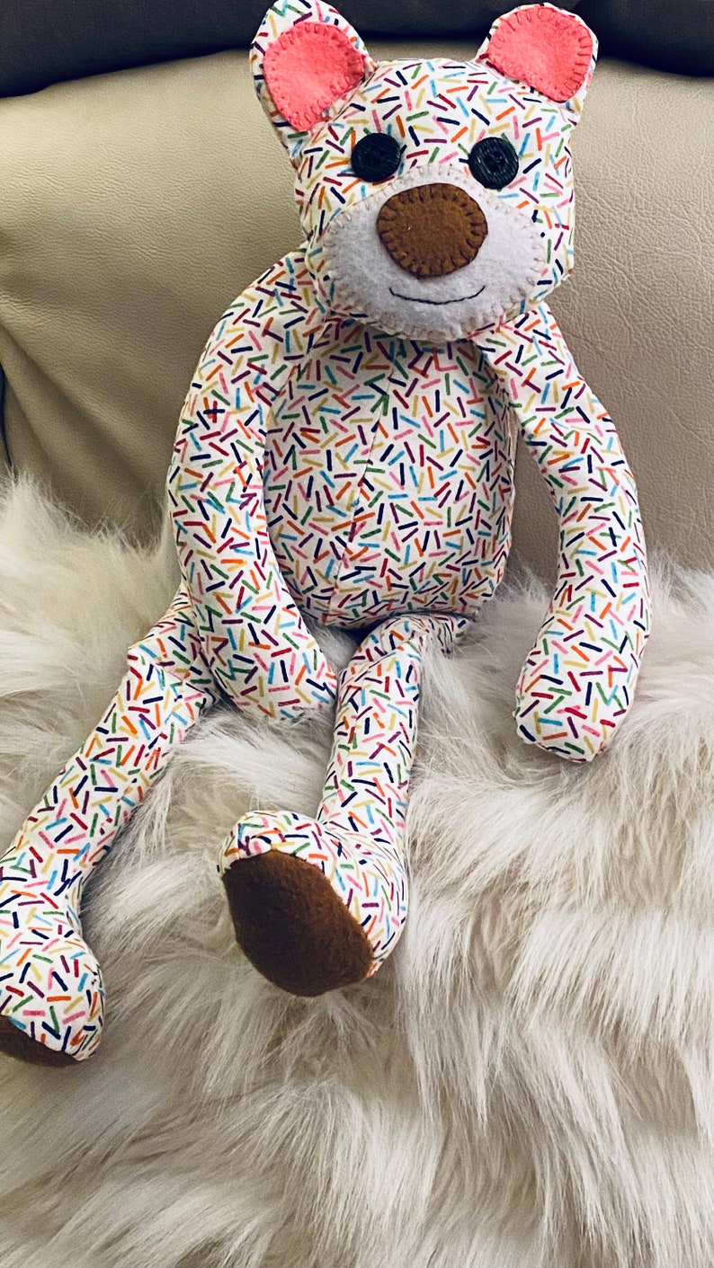 Teddy Bear Celebration Birthday Confetti Hearts Valentine Musical ...