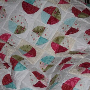 Rag Quilt Circle Design - Etsy