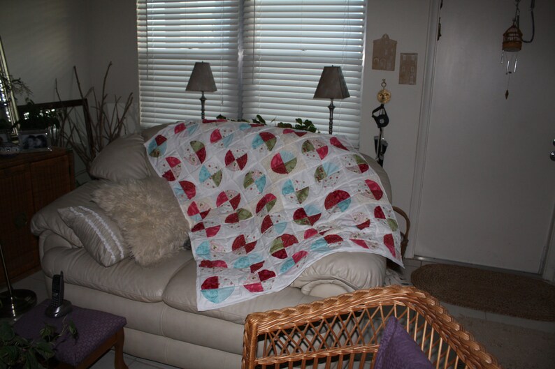 Rag Quilt Circle Design - Etsy