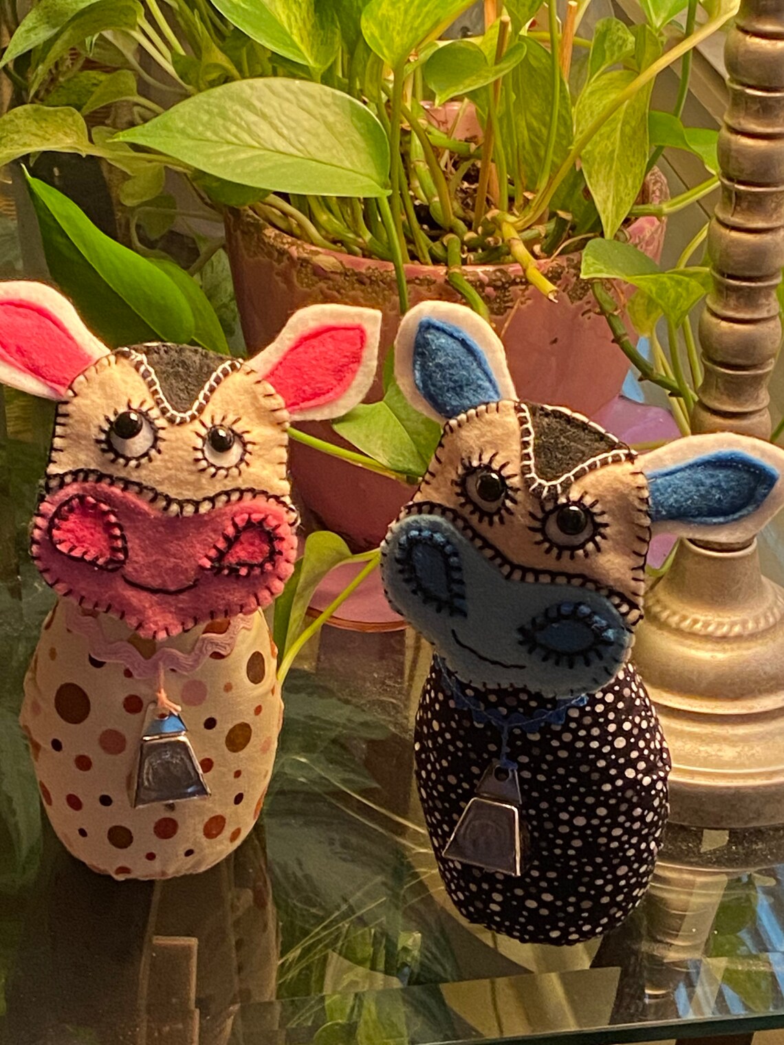 Cow Shelf Sitter Doll Lisa Pay Design OOAK Free Shipping - Etsy