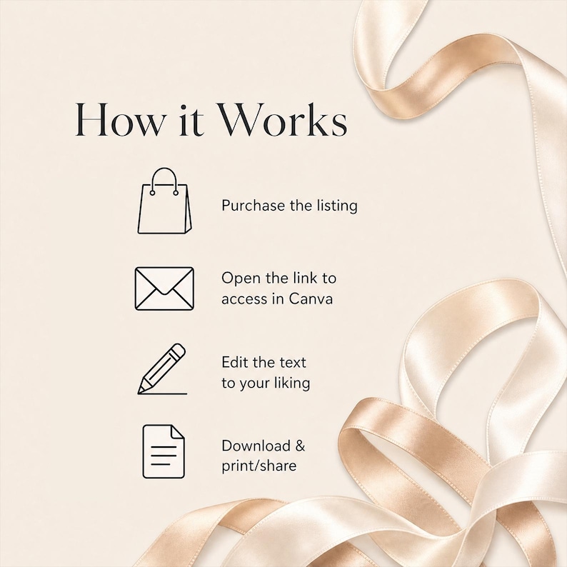 Floral Save the Date Template Invitation Design, Editable Canva Wedding ...