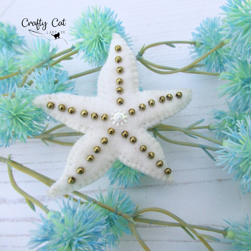 Felt Starfish - Etsy