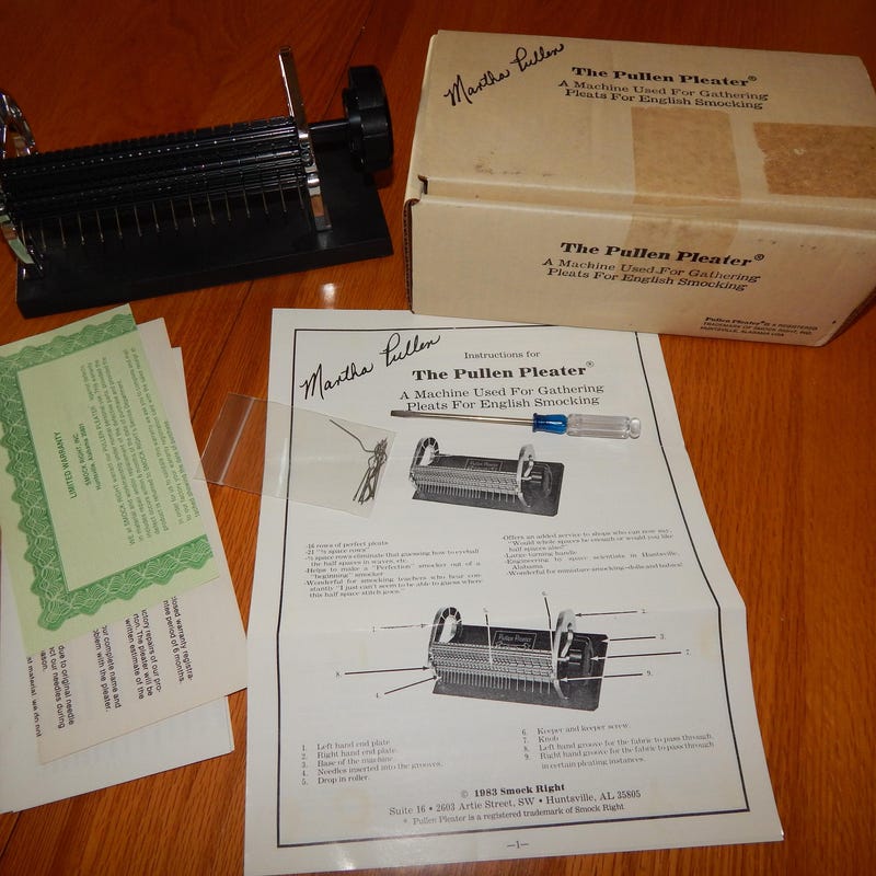 Smocking Pleater - Etsy