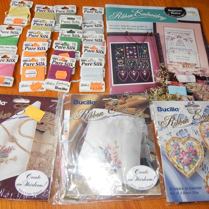 Silk Ribbon Embroidery Kits - Etsy