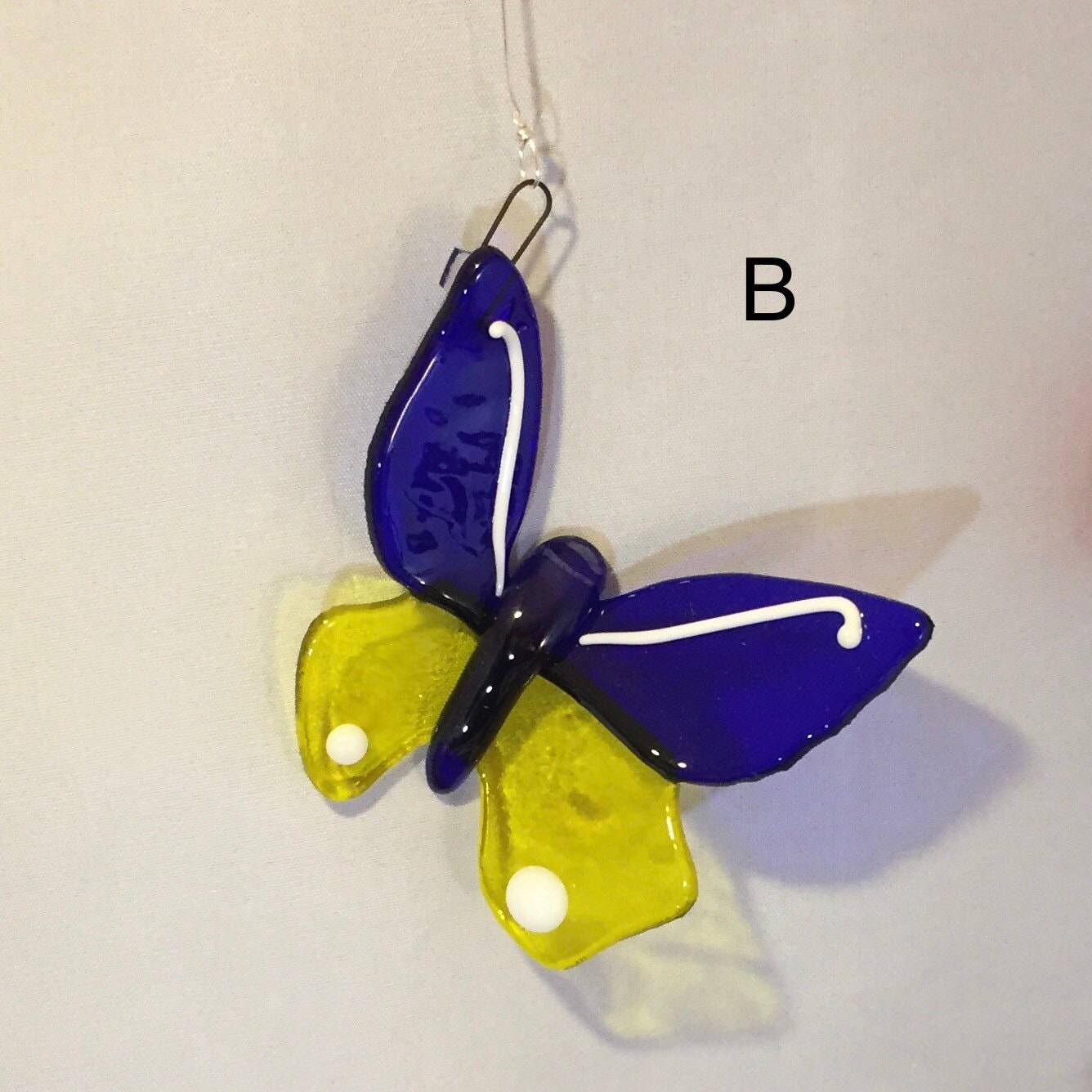 Fused Glass Butterfly, 3 4 Hanging Butterfly for Garden and Home - Etsy