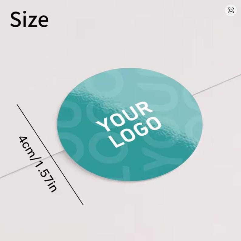 Custom Logo Vinyl Stickers, Personalized Business Packaging Labels ...