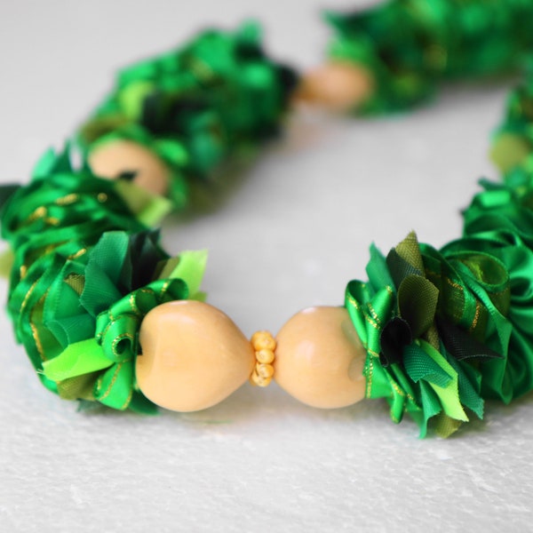 Green Lei - Etsy
