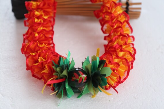 Paper & Party Supplies sea turtle Hawaiian Ribbon Lei Emerald Green and ...
