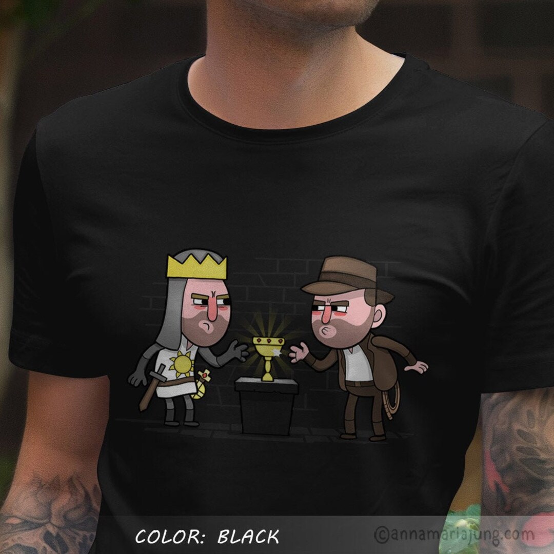 Holy Grail Warst-shirt - Indie Shirt, Plus Size, Unisex, Slimfit - Etsy