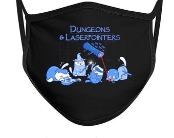 D&D Fabric Face Mask There Are 20 Sides to Every Story. - Etsy