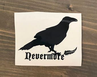 Raven sticker | Etsy