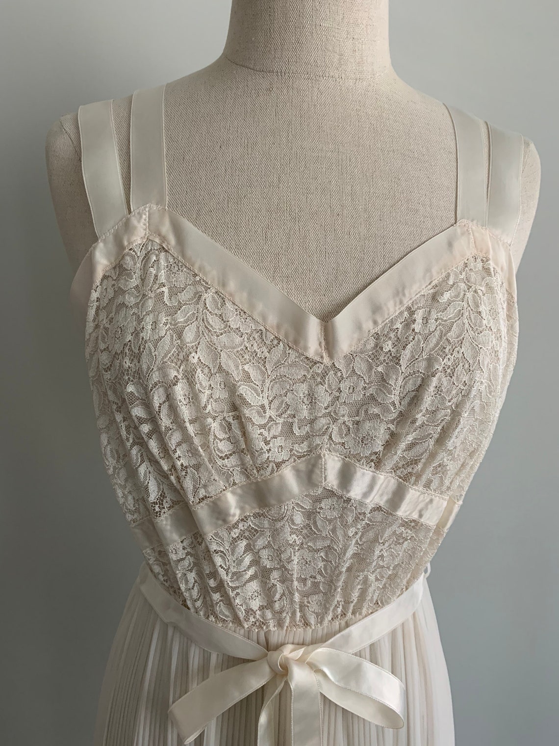 Lovely Detailed Sheer Negligée - Etsy