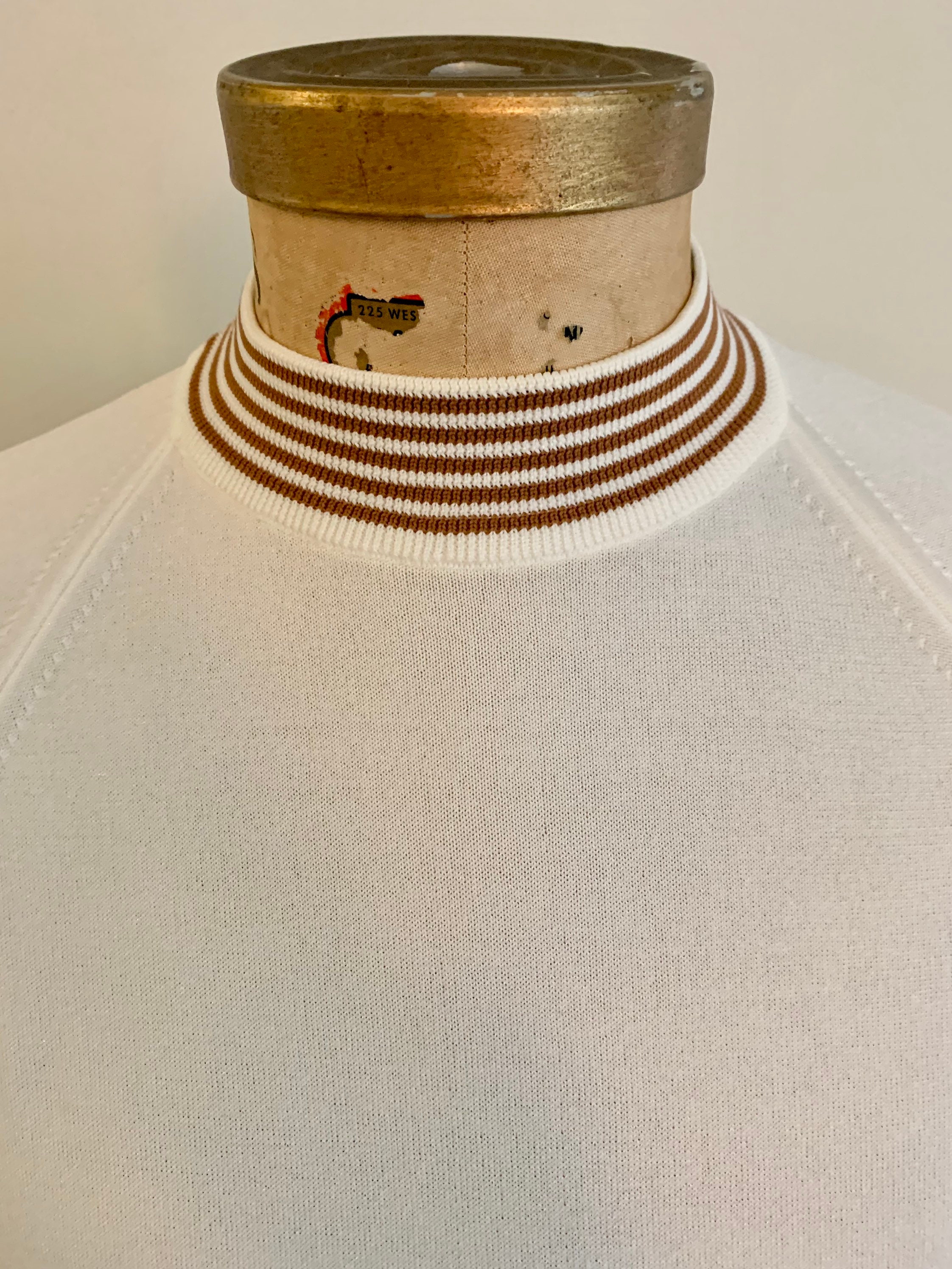 Pristine off White Ss Ban Lon by Trend Fashions-size XL - Etsy