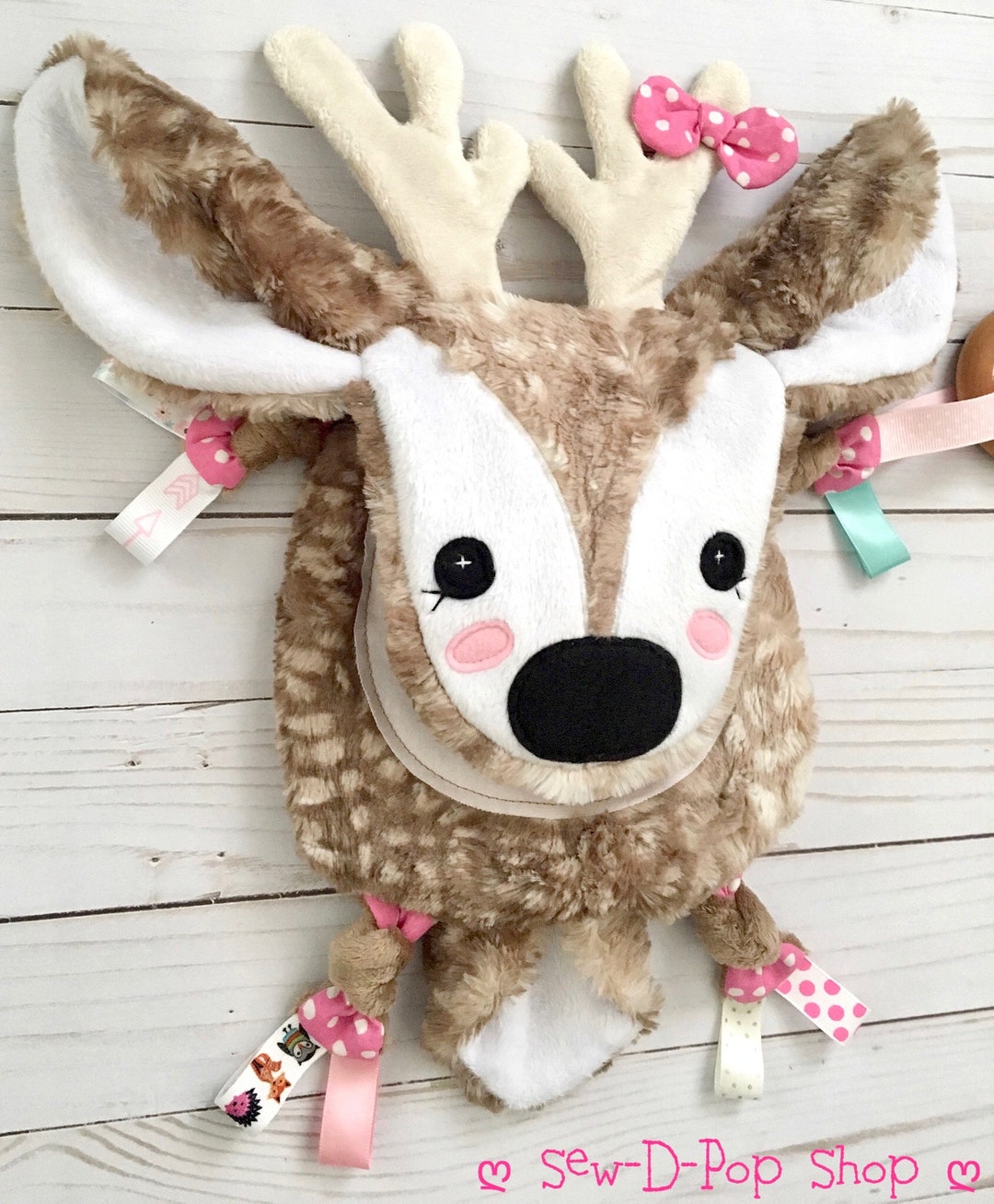 Fawn Deer Baby Toy Cuddle Plush Lovey - Etsy