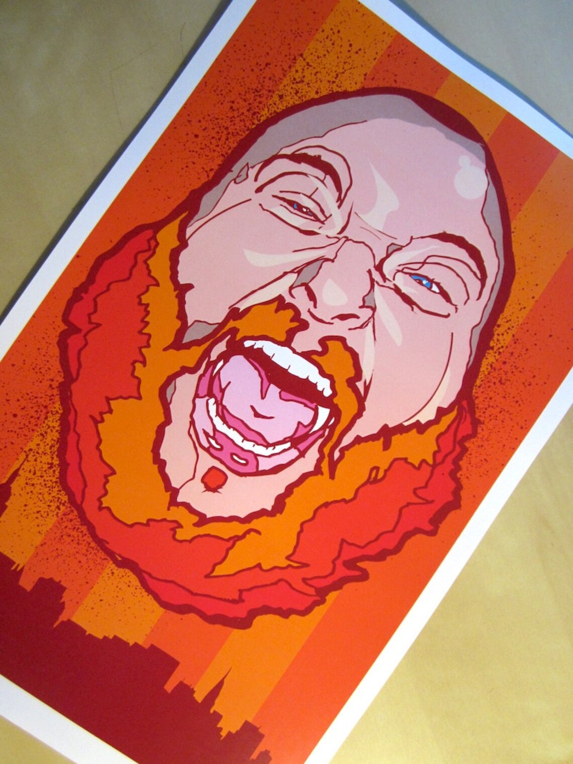 Action Bronson Digital Art Print - Etsy