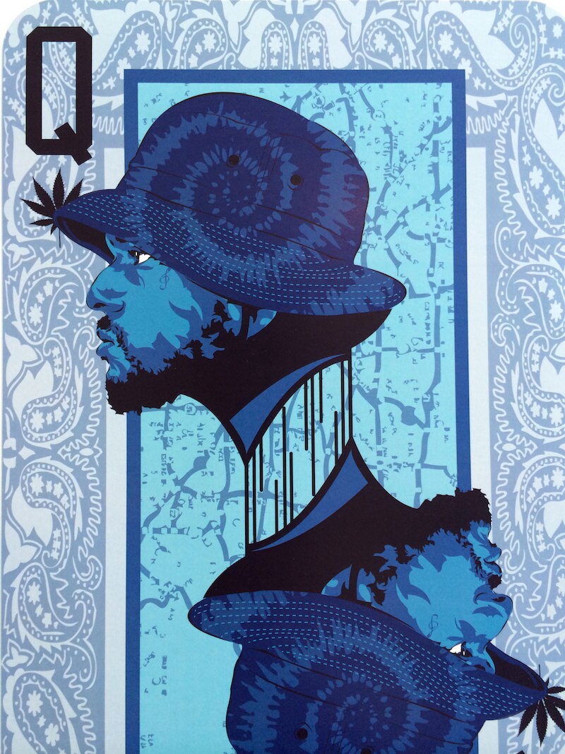 Schoolboy Q Player Card Digital Art Print - Etsy