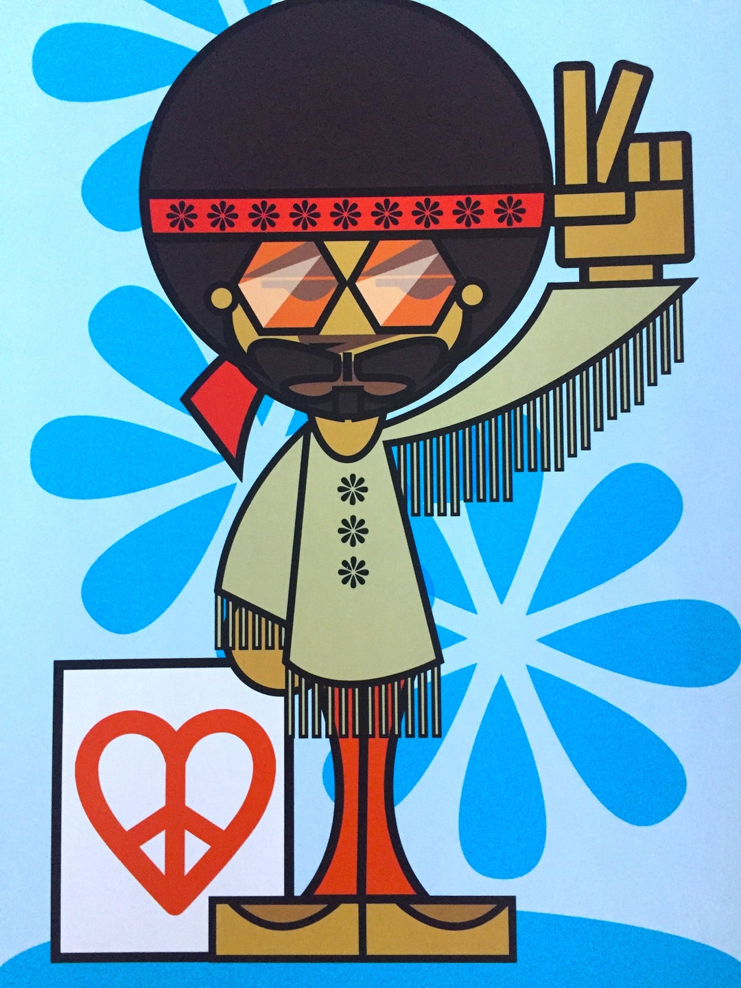 PEACE Digital Art Print - Etsy