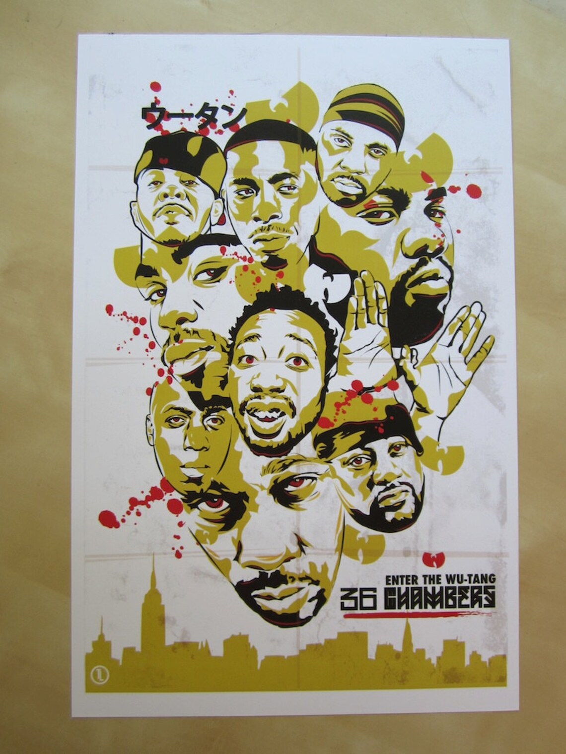 Wu-tang Clan Enter the 36 Chambers Digital Art Print - Etsy