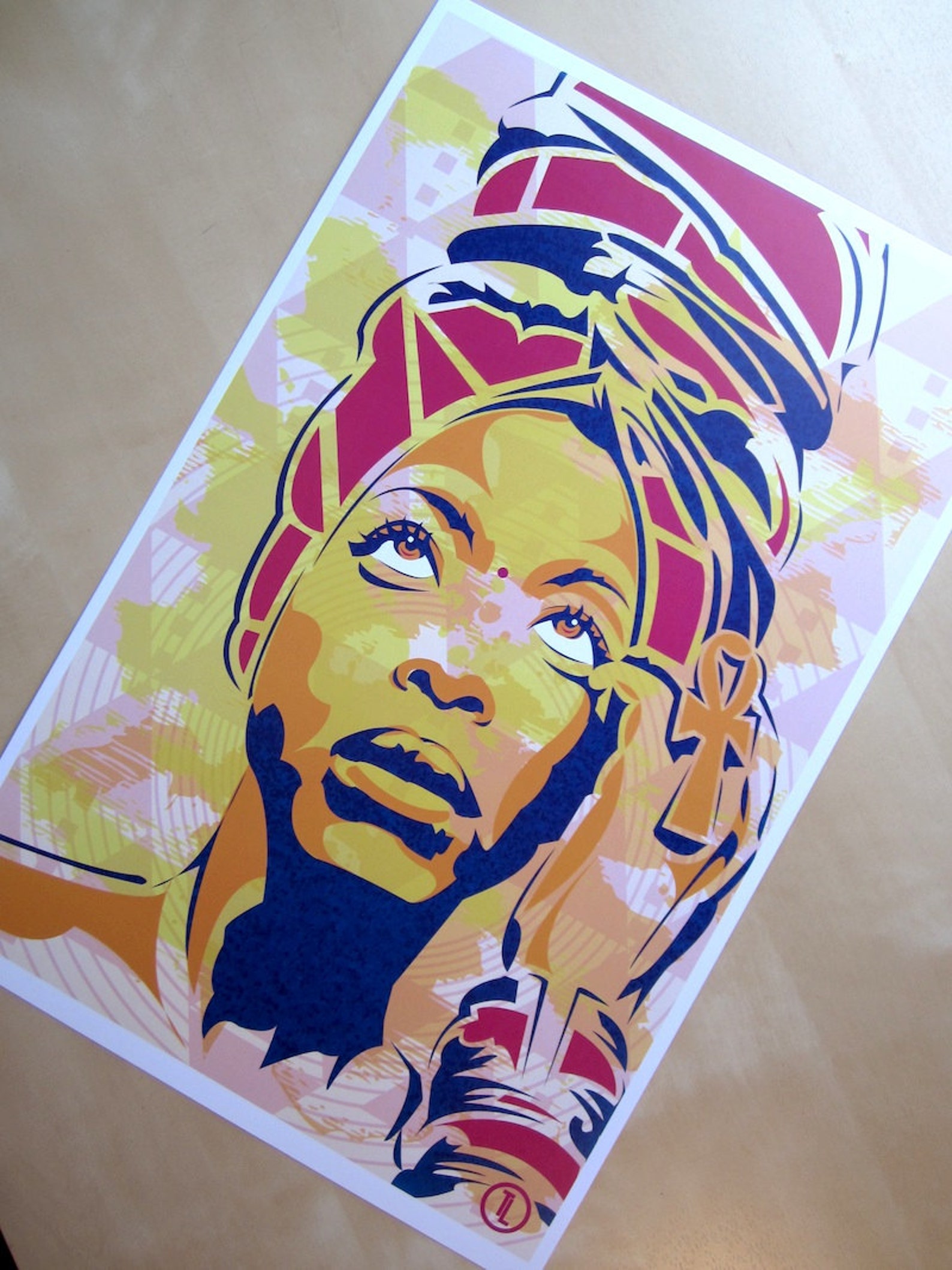 Erykah Badu Baduizm Digital Art Print - Etsy