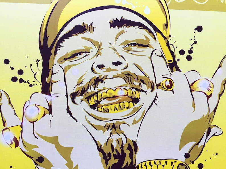 Post Malone Digital Art Print - Etsy
