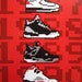 Air Jordan 8- Bit Sneaker Digital Print - Etsy