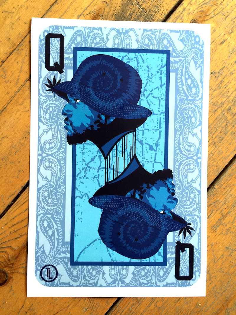 Schoolboy Q Player Card Digital Art Print - Etsy