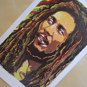 Soul Rebel Stencil Art Print - Etsy