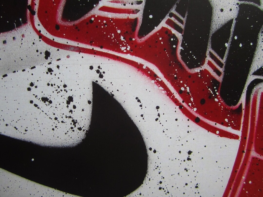 Air Jordan 1 Stencil Art Print - Etsy