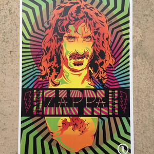 Frank Zappa Digital Art Print - Etsy