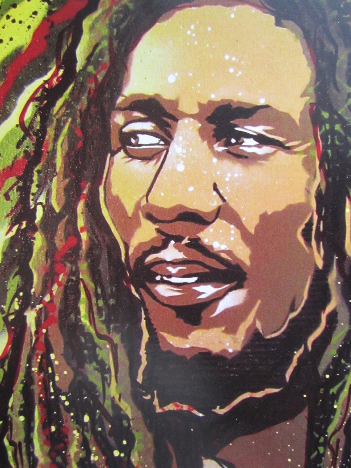 Soul Rebel Stencil Art Print - Etsy