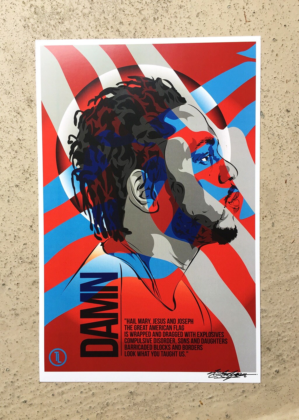 Kendrick Lamar Damn Digital Art Print - Etsy