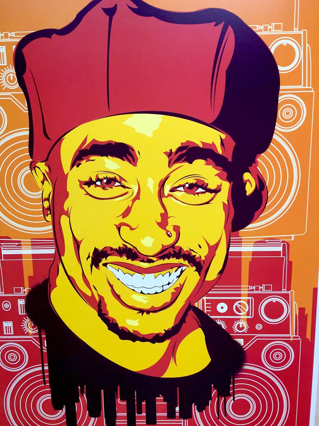 Tupac Digital Art Print - Etsy