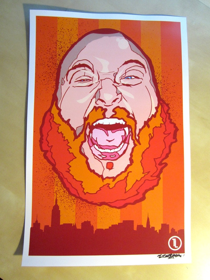 Action Bronson Digital Art Print - Etsy