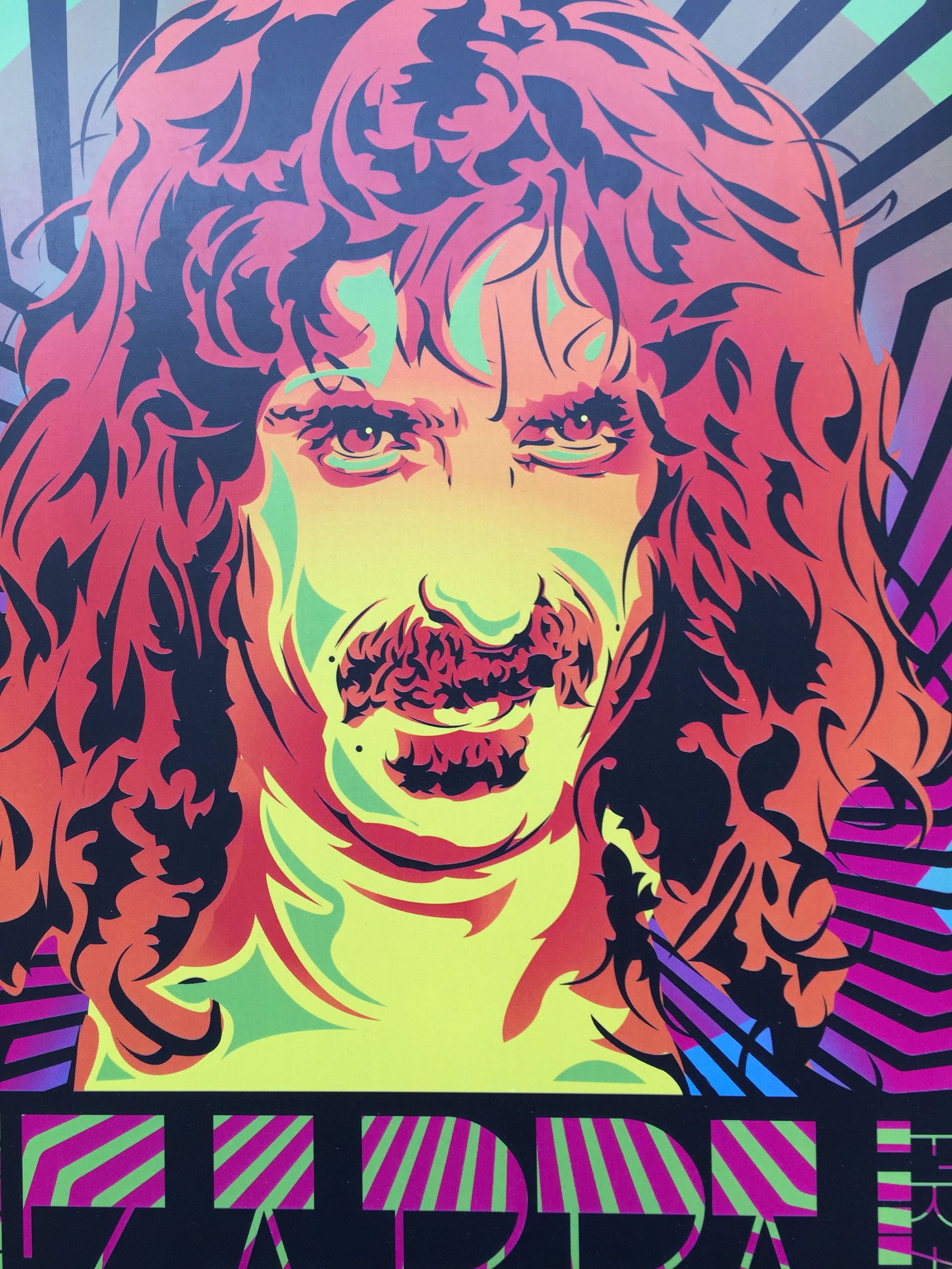 Frank Zappa Digital Art Print - Etsy