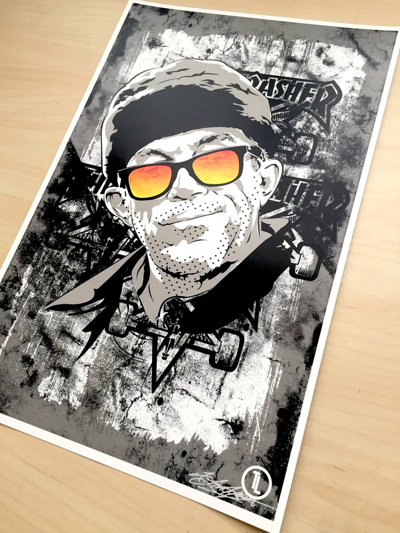 Jake Phelps Ripping in Peace Digital Art Print - Etsy