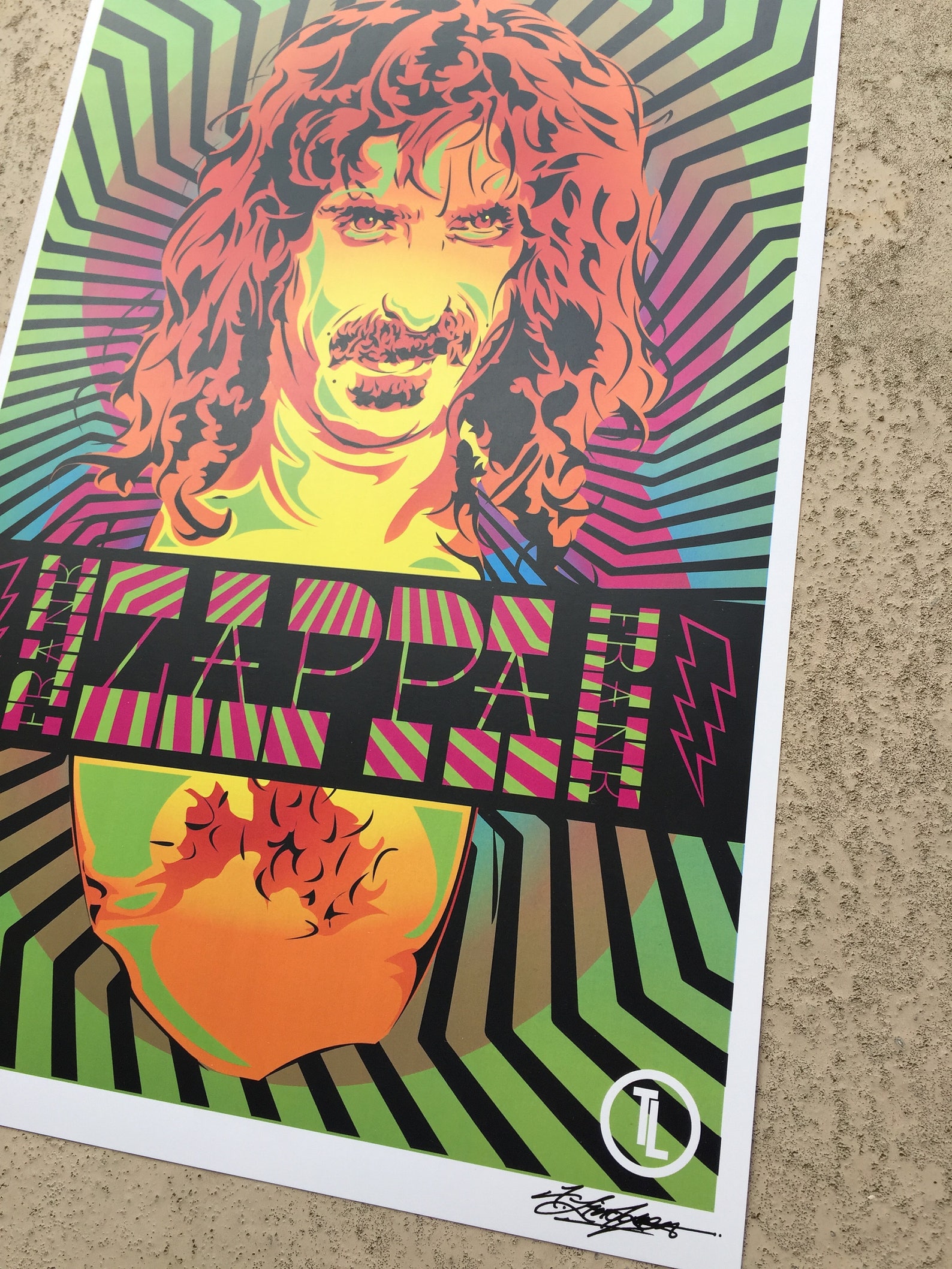 Frank Zappa Digital Art Print - Etsy