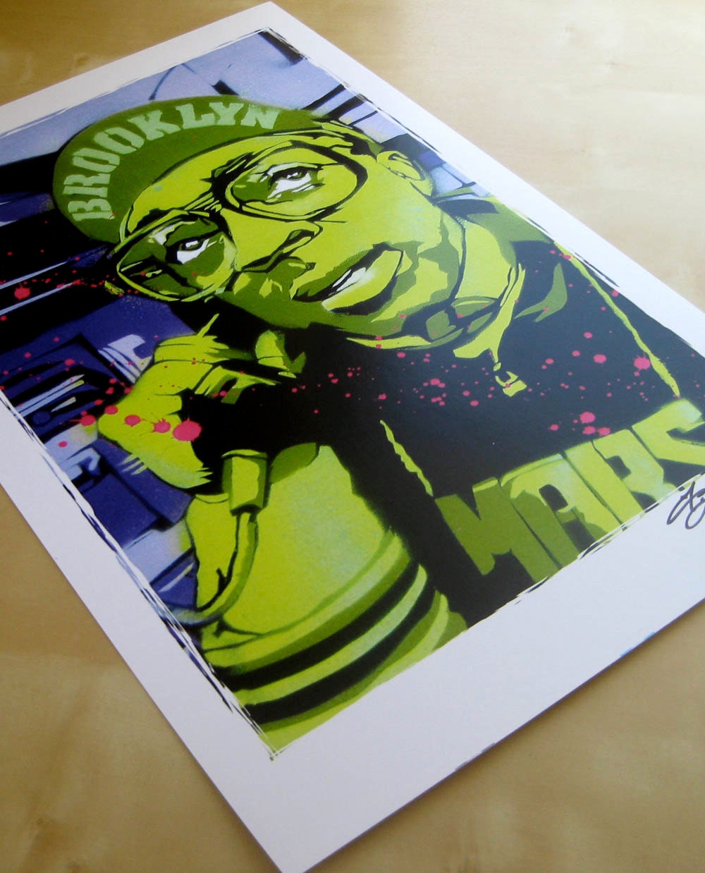 Spike Lee Stencil Art Print - Etsy