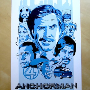 Anchorman "legend" Digital Art Print - Etsy