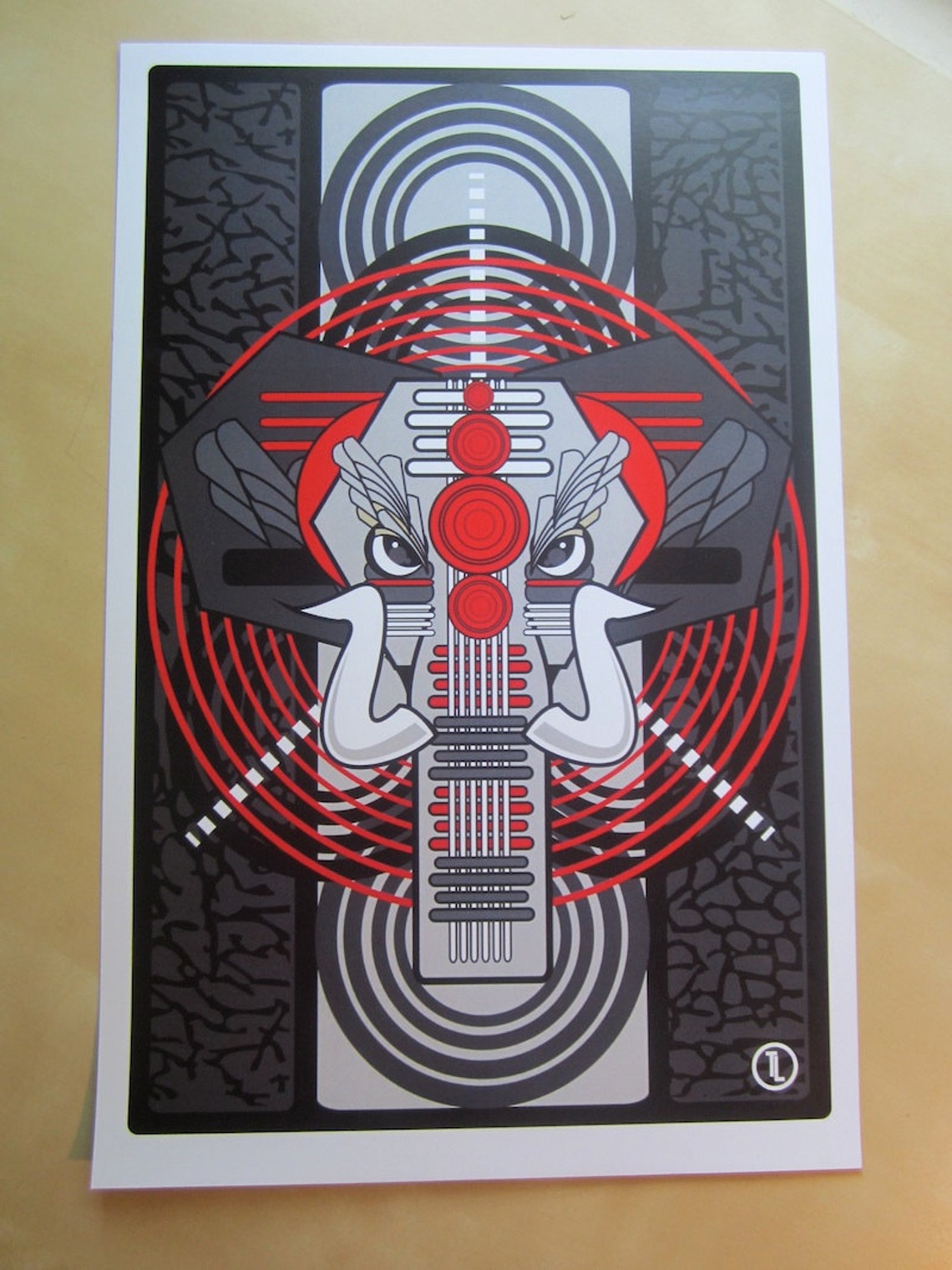 Elephant Jordan Digital Art Print - Etsy