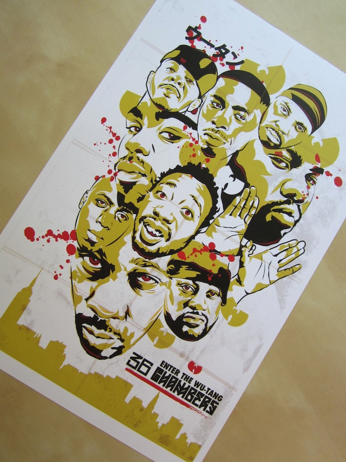 Wu-tang Clan Enter the 36 Chambers Digital Art Print - Etsy