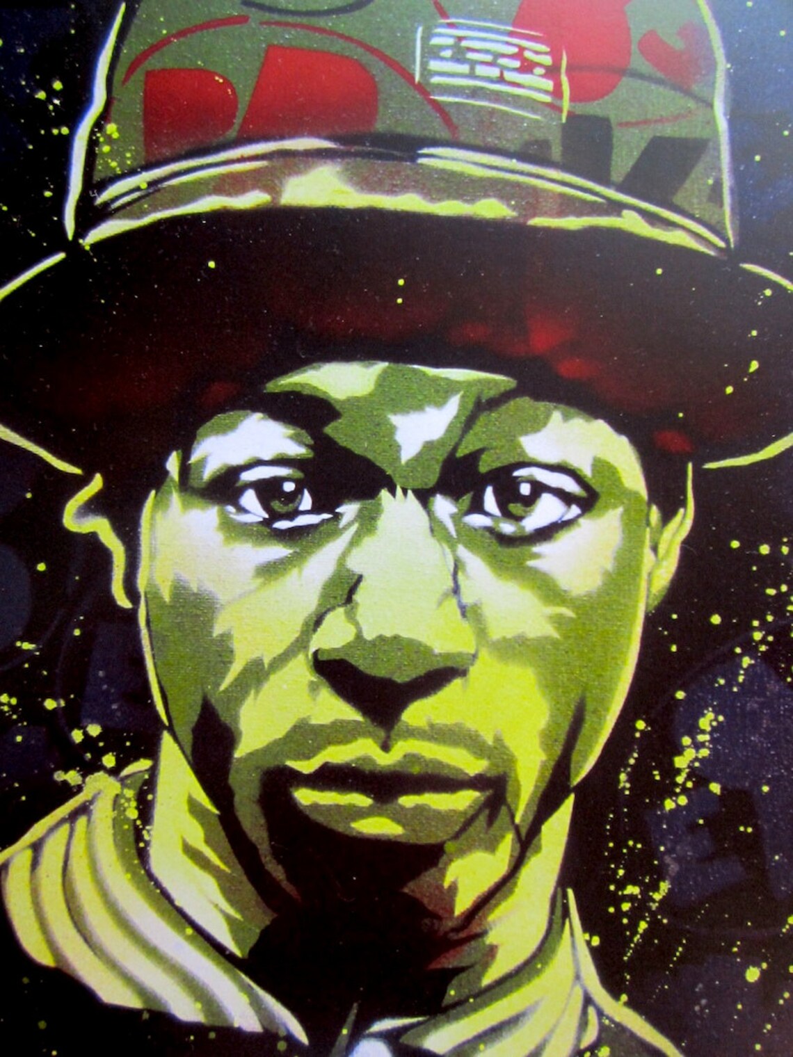 Joey Badass Pro Era Stencil Art Print - Etsy