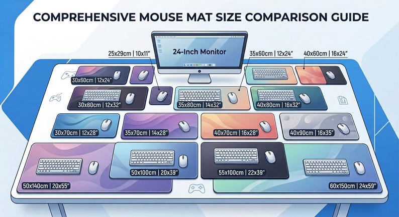 Anime Waifu XL Deskmat, Large Desk Mat, Mousepad, Mouse Pad, Ecchi ...