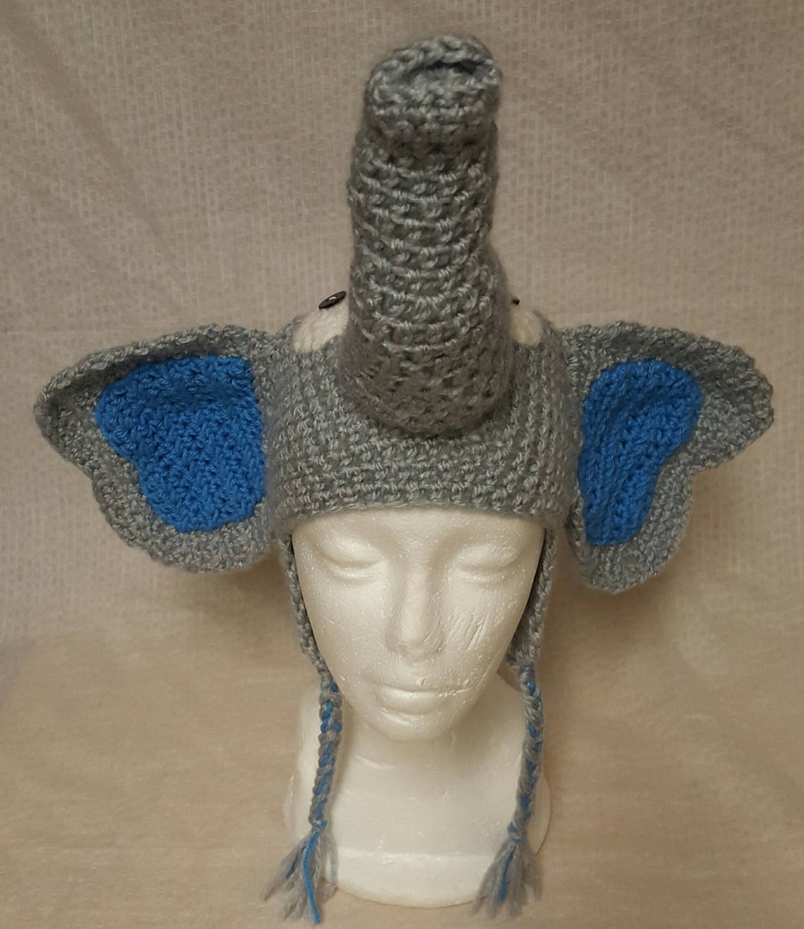 Elephant Hat 3d Animal Hat Winter Animal Hat | Etsy