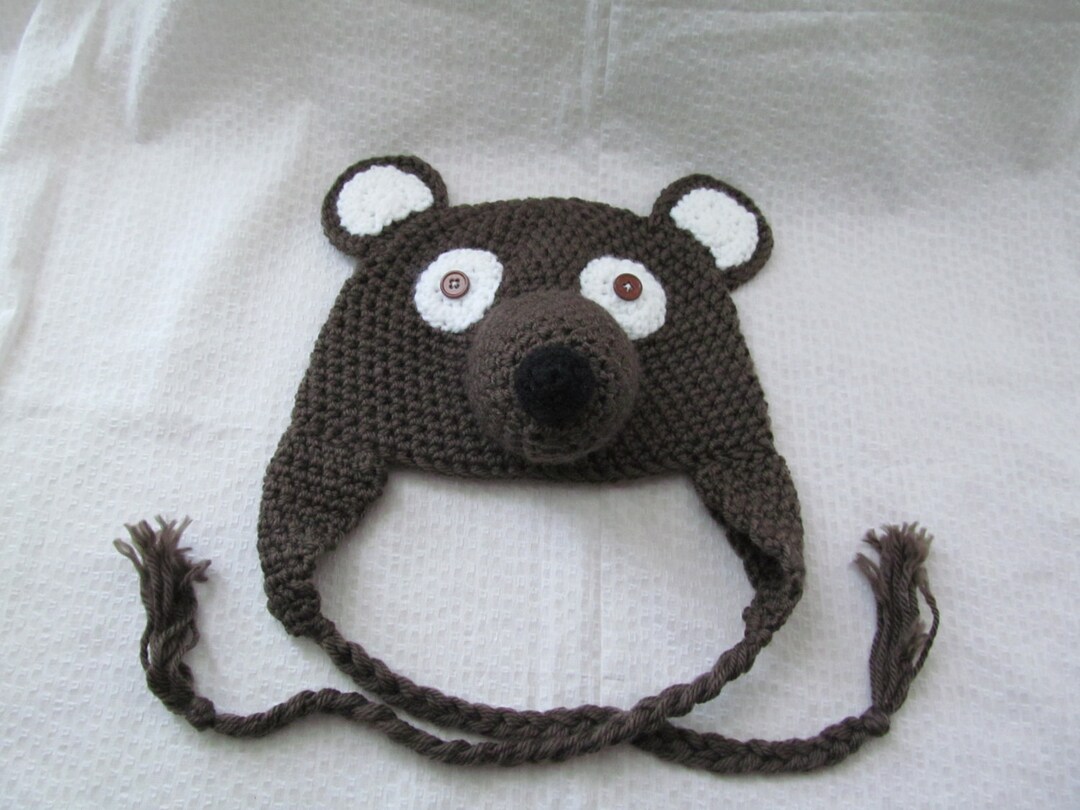 Crochet Hat, Mouse Hat, Handmade Animal Hat - Etsy