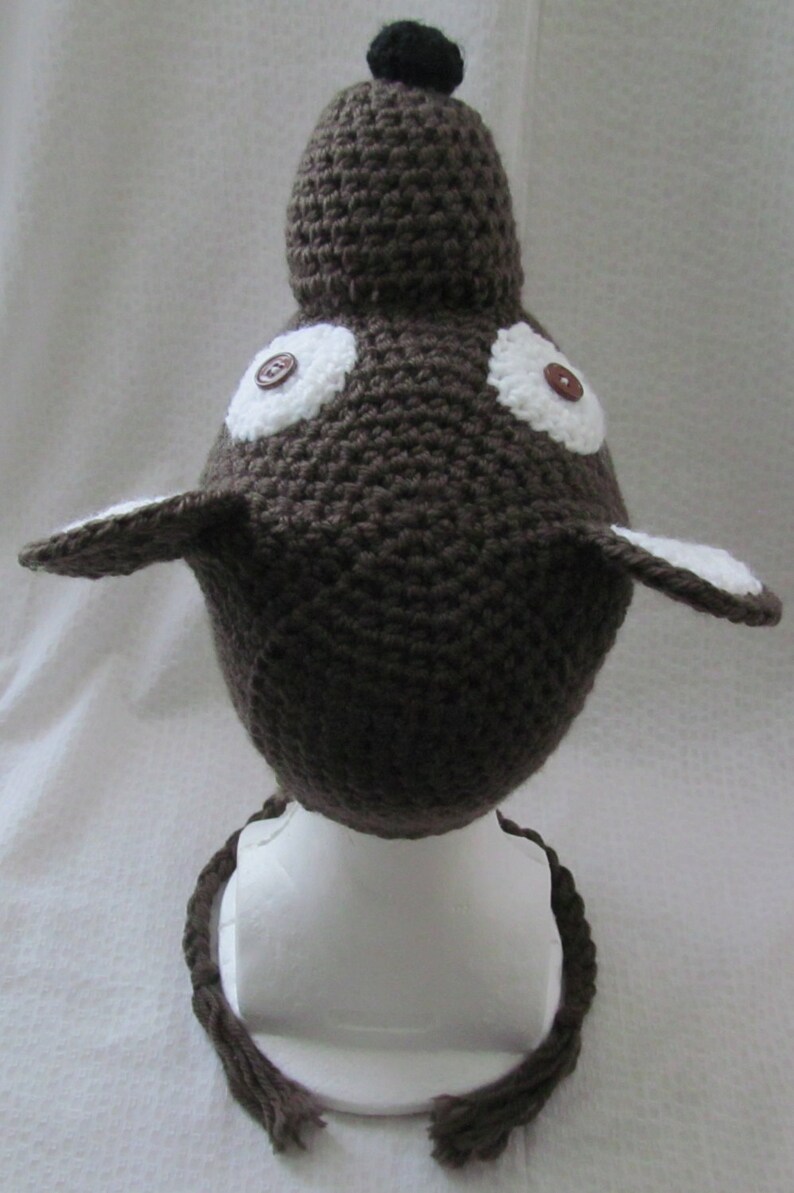 Crochet hat Mouse hat handmade animal hat | Etsy