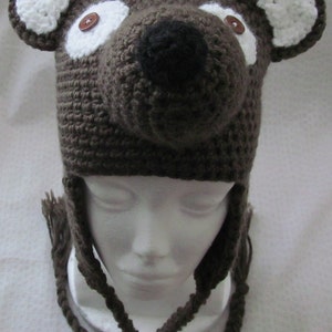 Crochet Hat, Mouse Hat, Handmade Animal Hat - Etsy
