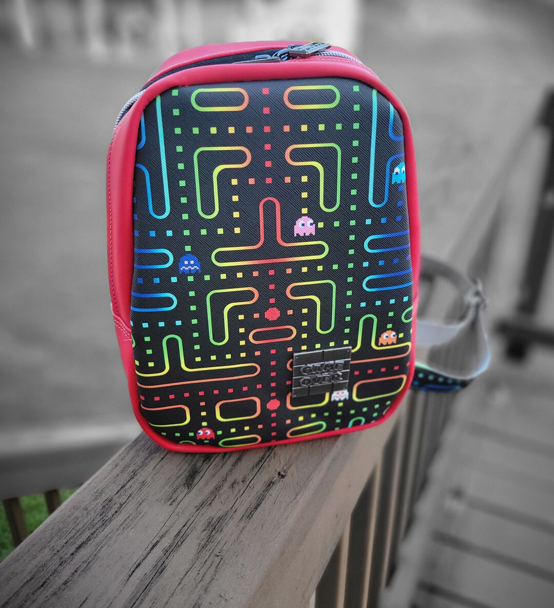 Simplistic Sling Bag, Crossbody Bag, Handmade Sling, Pacman Bag, Video ...